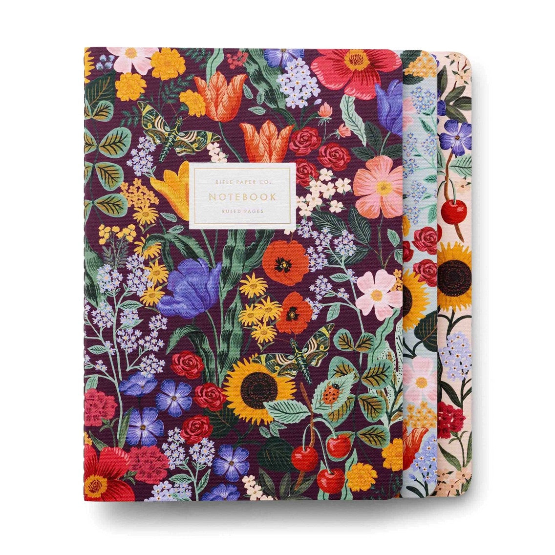Assorted Set of 3 Blossom Notebooks