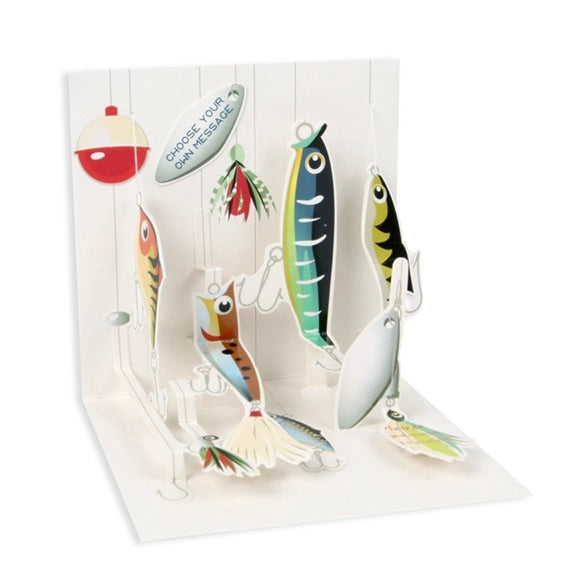 Fishing Lures Treasures Greeting Card