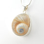 Sterling Silver Moon Snail Shell Pendant