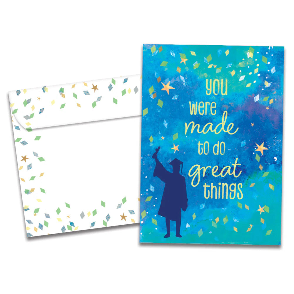 Starry Greatness Congratulations Card