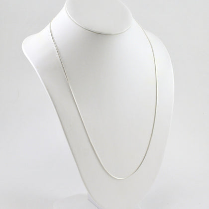 Sterling Silver 24 Inch Box 019 Chain