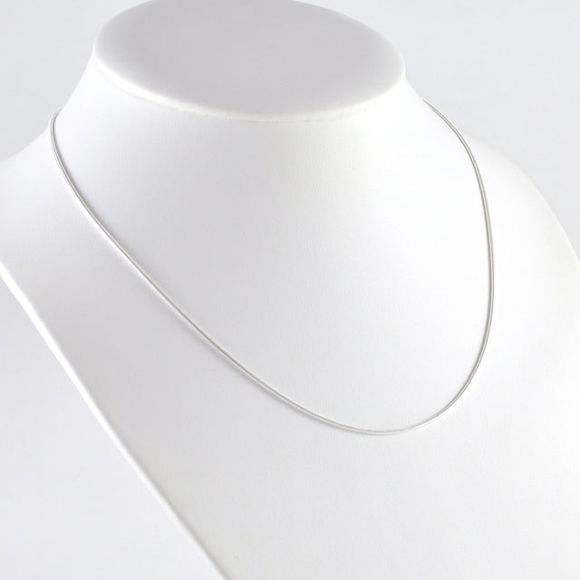 Sterling Silver 18 Inch Snake 030 Chain