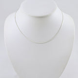 Sterling Silver 16 Inch Box 019 Chain