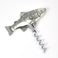 Pewter Fish Corkscrew